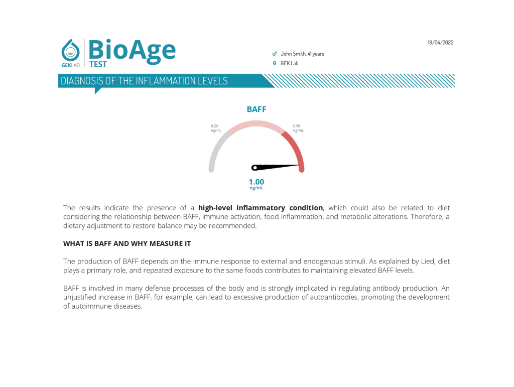 BioAge Test - GEK Lab