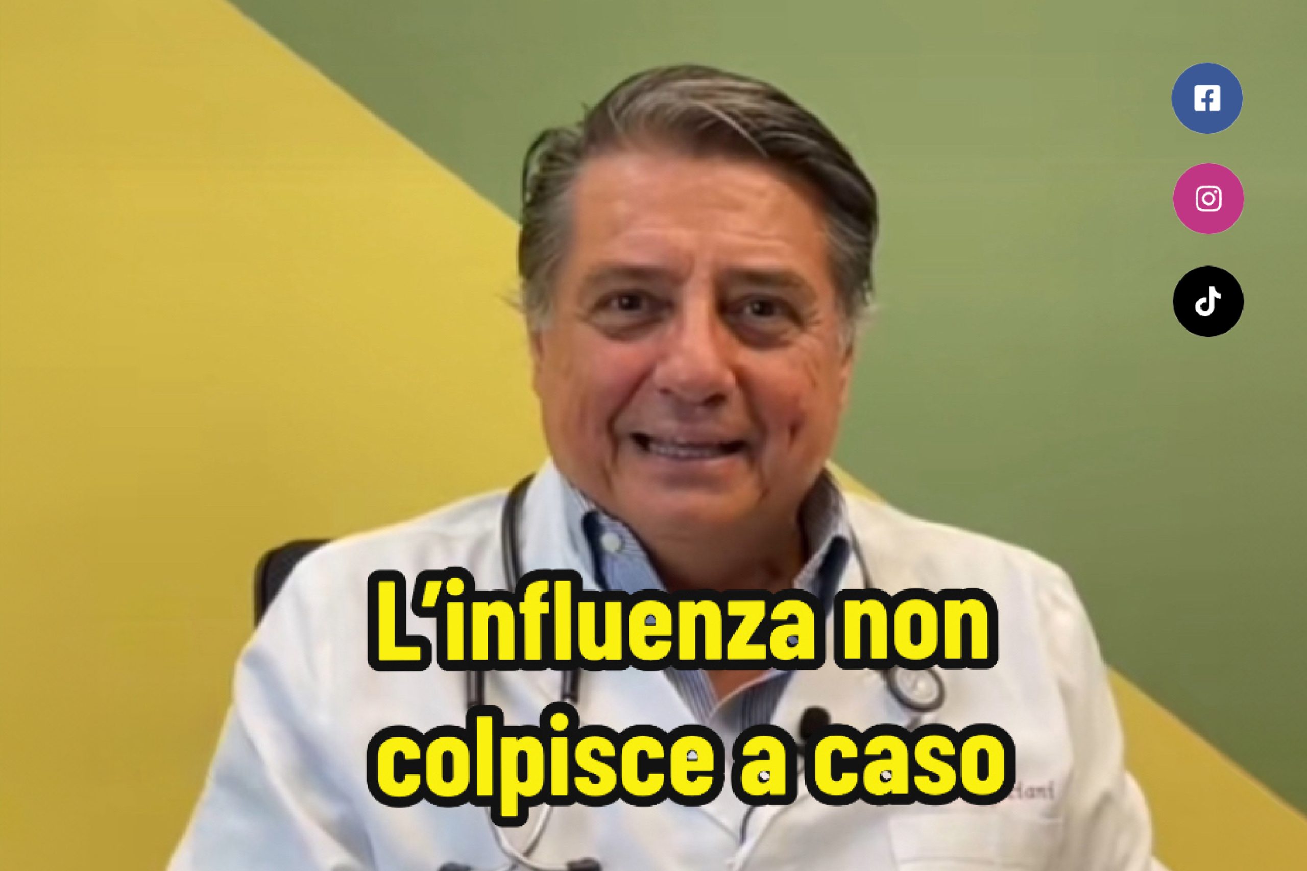 VIDEO - L'influenza non colpisce a caso